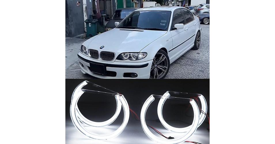 BMW E46 H7 halogén DTM M4 SMD LED fehér angel eye karika 25.000 Ft