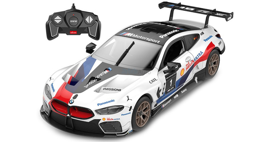 Gyári BMW M8 GTE RC távirányítós játék autó 1:18 80445A627A0 14.900 Ft