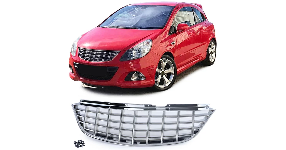 Opel Corsa D 2006-2010 króm hűtőrács 15.000 Ft - BCF.HU